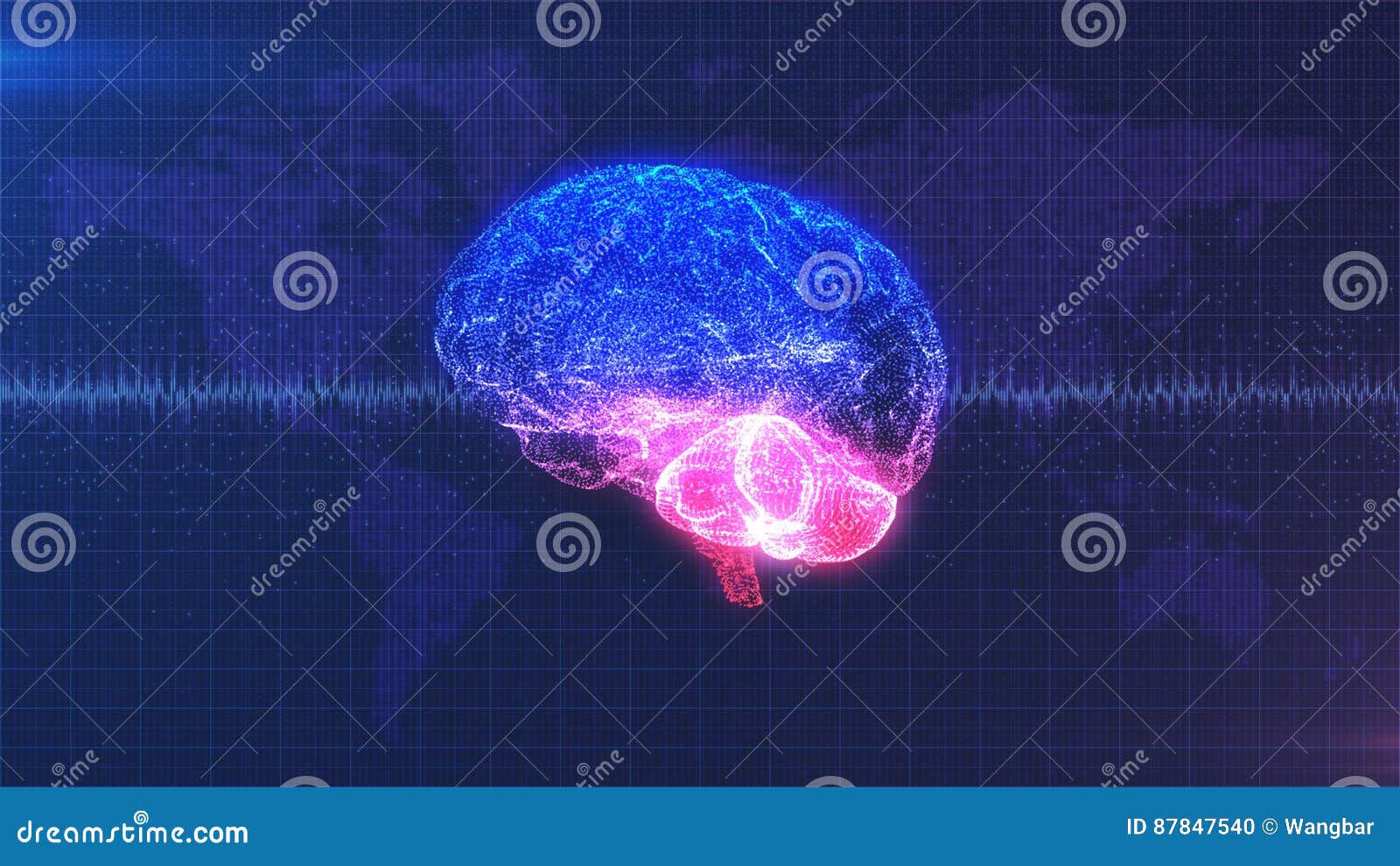 Brainwave Royalty-Free Cartoon | CartoonDealer.com #19454939