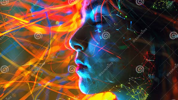 Brain Computer Interface Evolving Artistic Expression with Real Time Innovation Stock ...