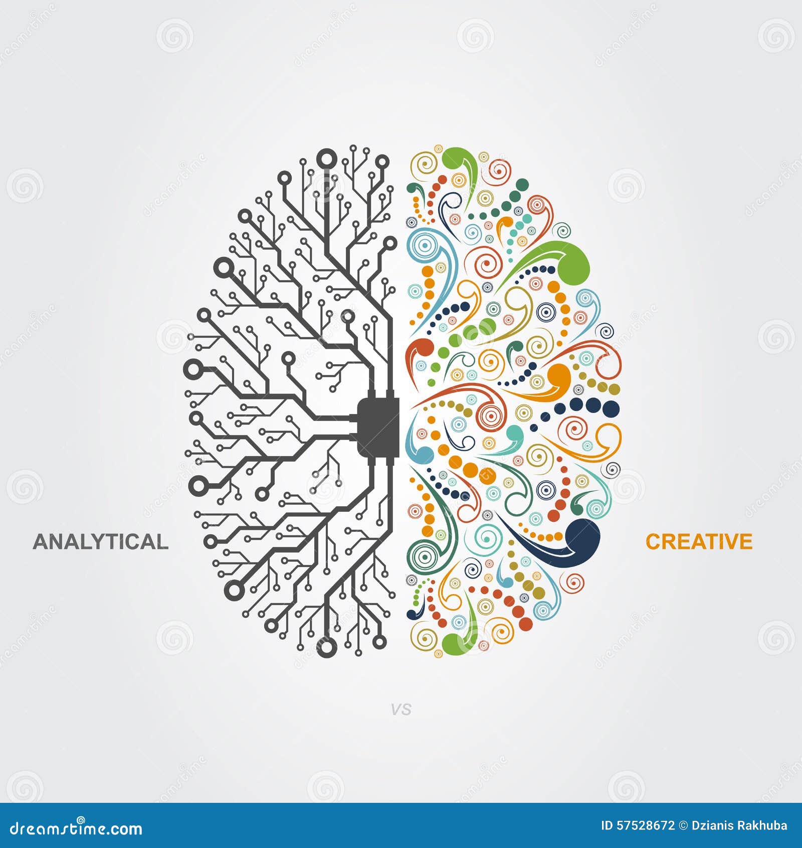 Brain concept stock vector. Illustration of memory, concept - 57528672