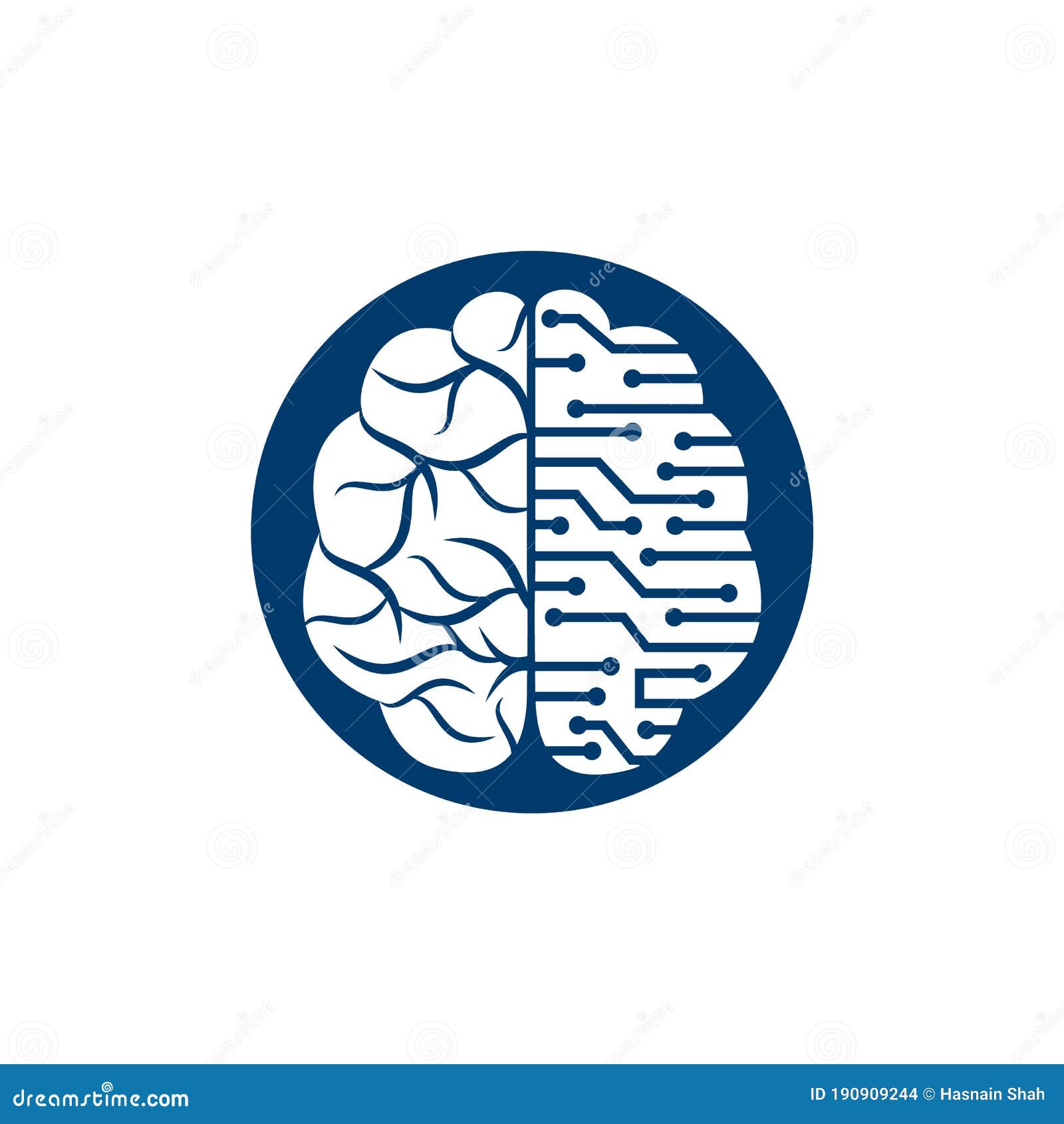 Brain Connection Logo Design. Stock Vector - Illustration of concept ...