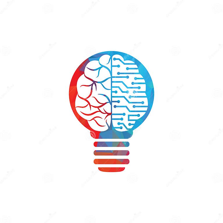 Brain Connection Logo Design. Stock Vector - Illustration of graphic ...
