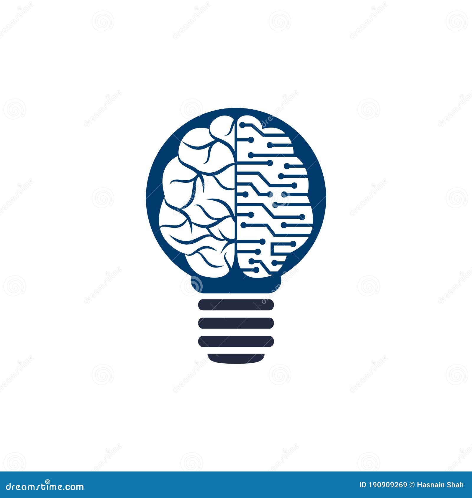 Brain Connection Logo Design. Stock Vector - Illustration of idea ...