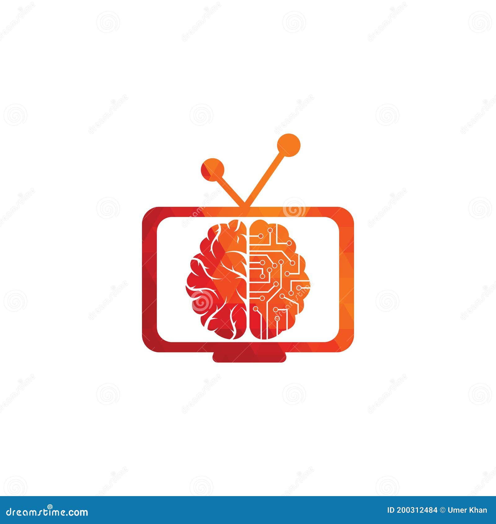 Brain Connection Logo Design. Stock Vector - Illustration of brainstorm ...
