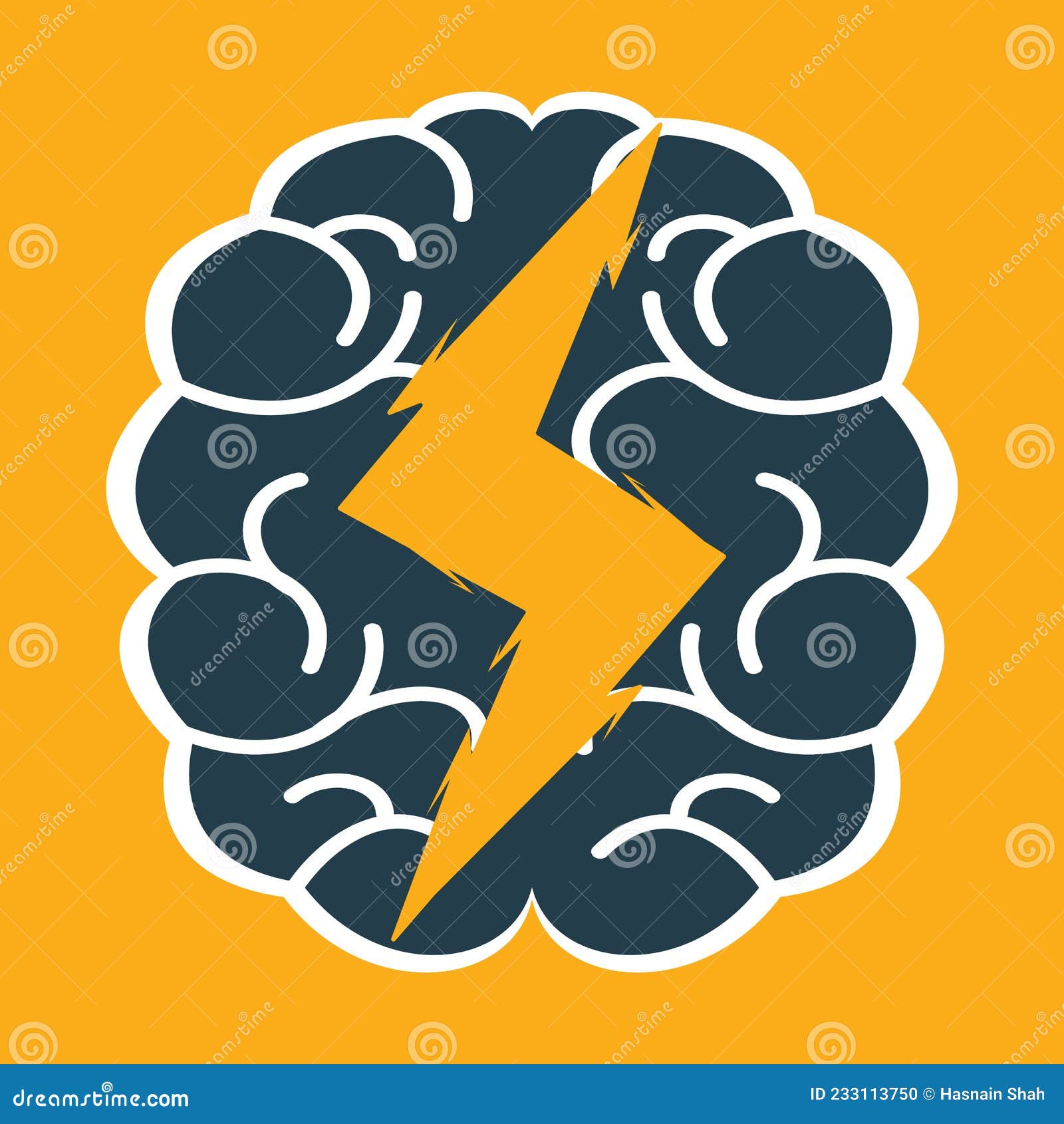 Brain Connection Logo Design. Stock Vector - Illustration of genius ...