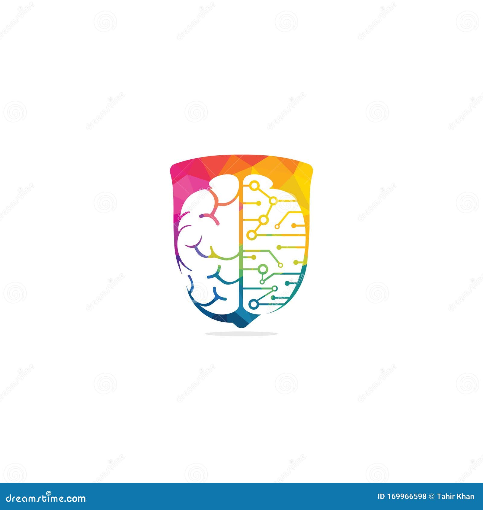Brain Connection Logo Design. Stock Vector - Illustration of mind ...
