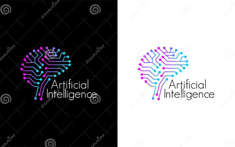 Brain Connection Logo Vector Stock Illustration - Illustration of wire ...