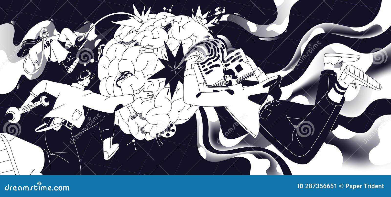 Team Rise Logo Design Cartoon Vector | CartoonDealer.com #237773307