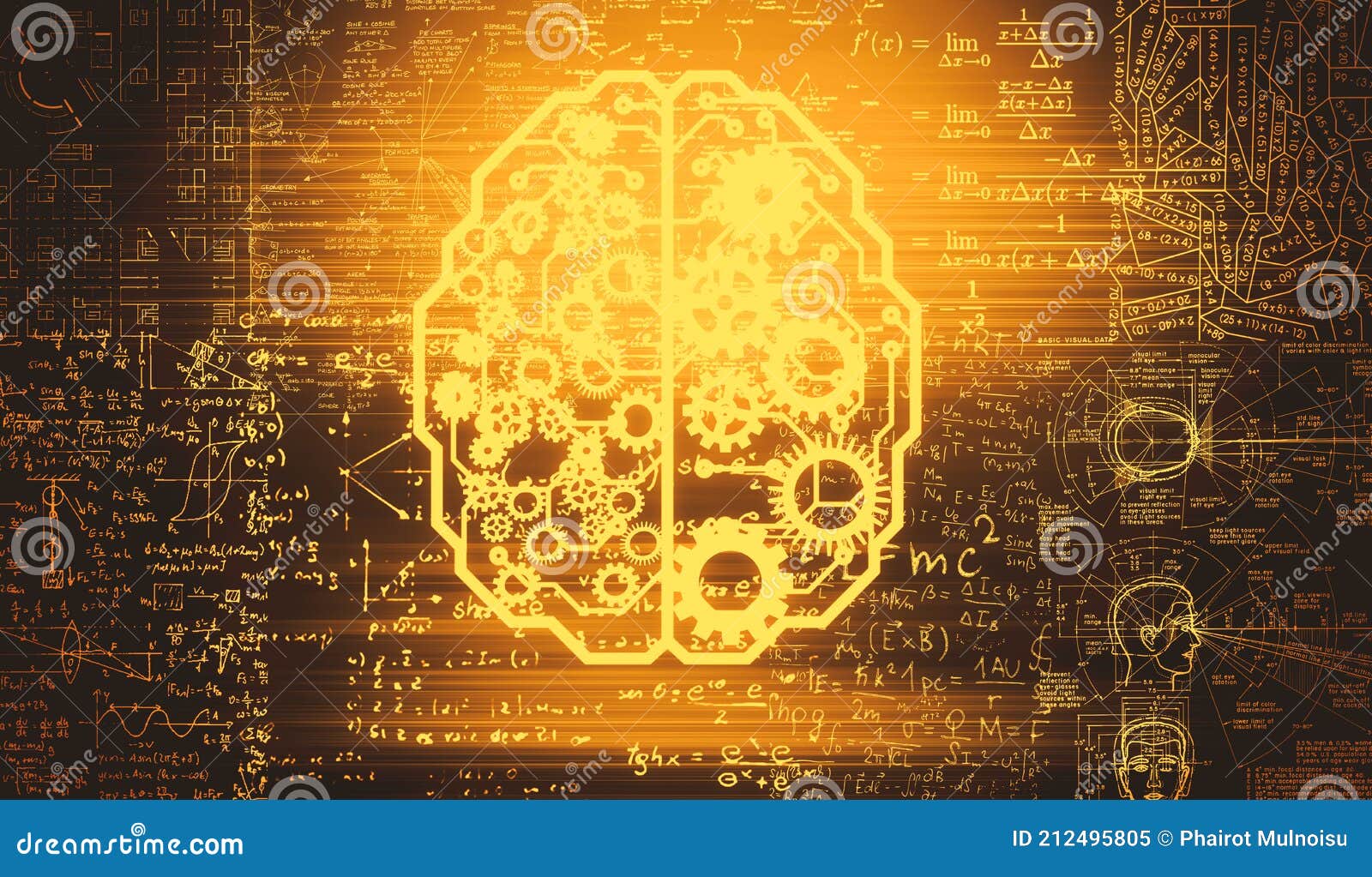 Brain Digital Illustration Intelligence Machine Learning Concept Stock ... Brain Digital Illustration Intelligence Machine Learning Concept Stock ...