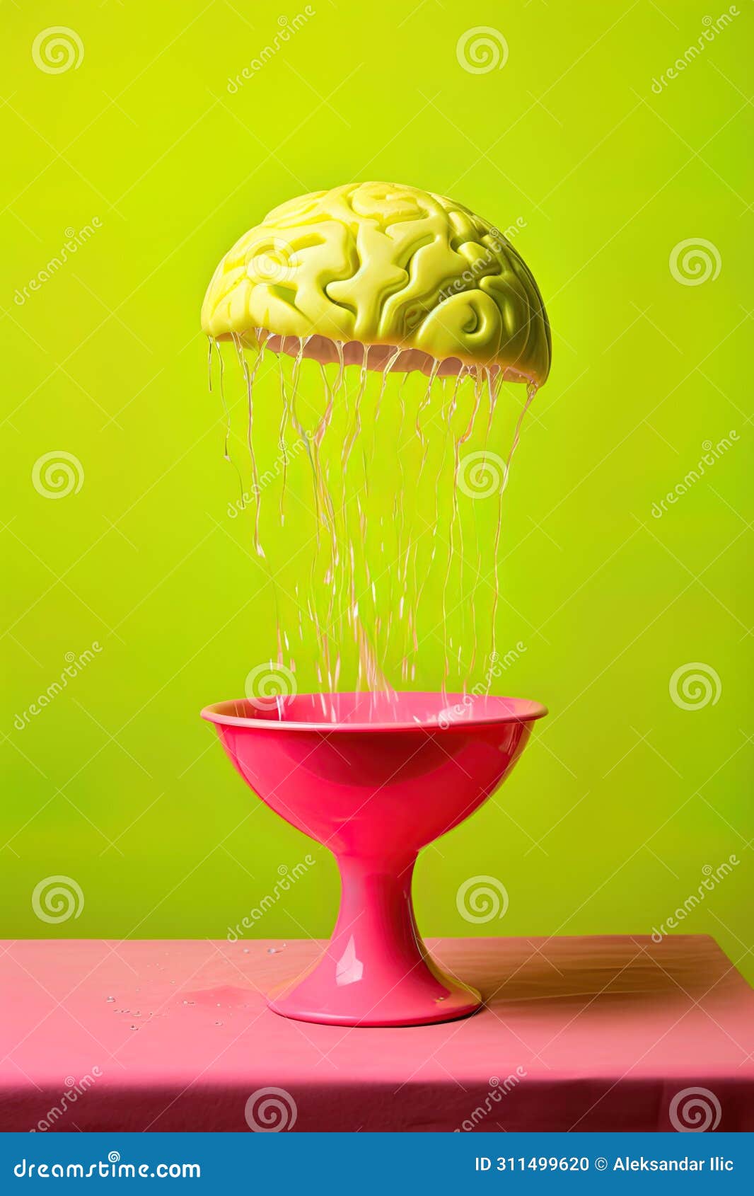 Brain Draining. Squeezing Brain Liquid. Stealing Information and Ideas ...