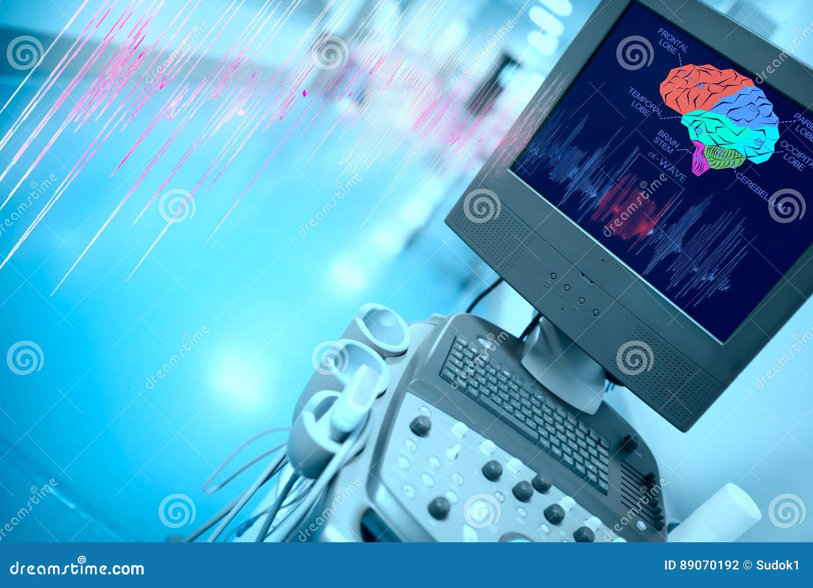 Brain Examination with the Modern Equipment Stock Photo - Image of exam ...