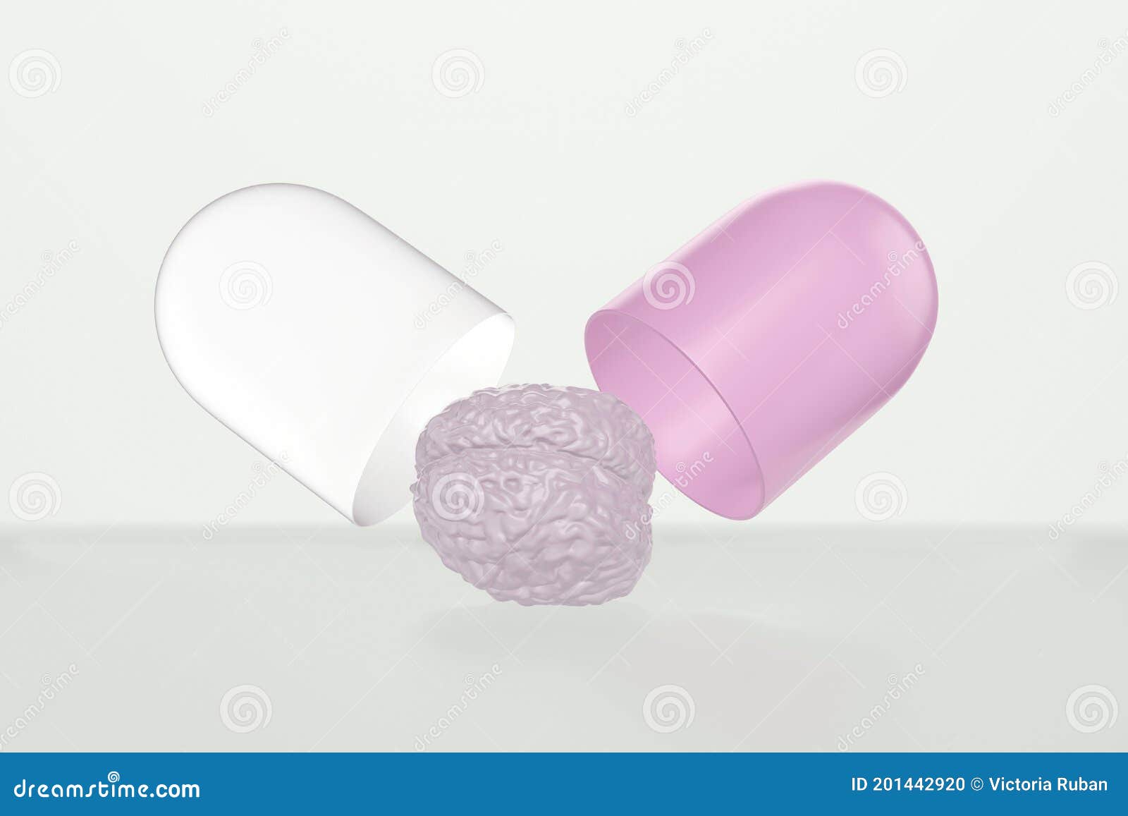 Opened Capsule With Lysine Drops. Lysine Is An Essential Amino Acid ...