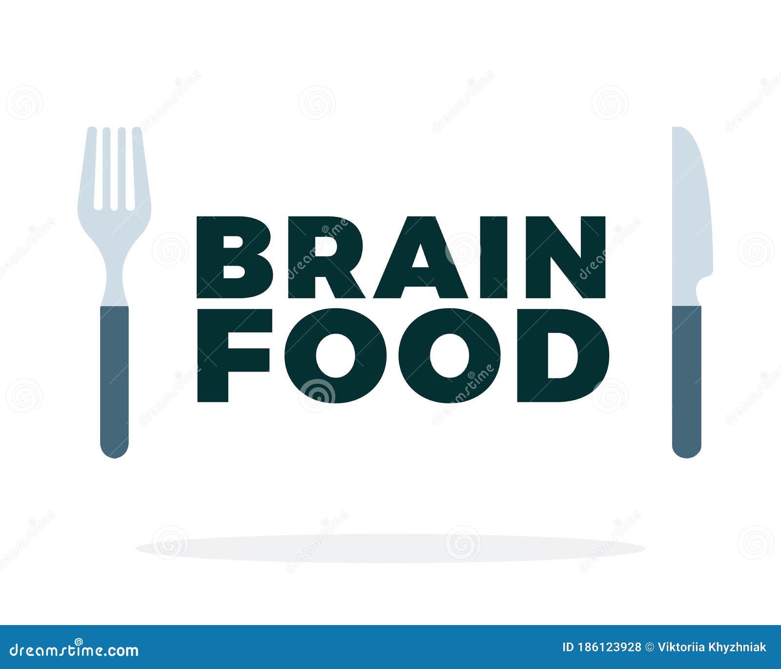 Brain Food Vector Flat Isolated Stock Vector - Illustration of activity ...