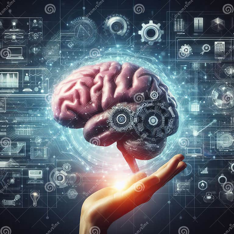 Brain in the Form of a Human Embryo with Embedded Digital Artificial ...