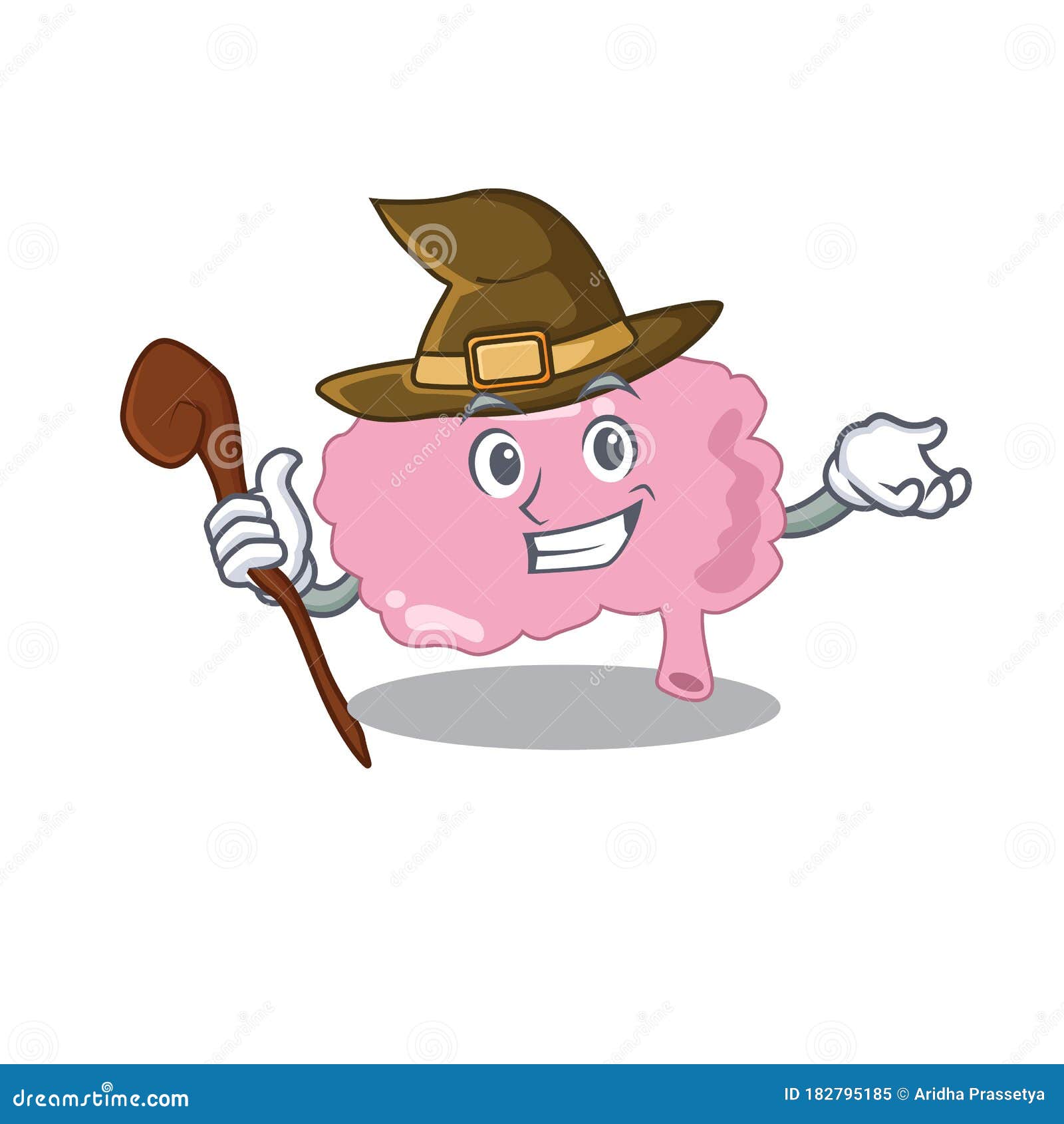 Brain Funny And Cute Vector Silhouette | CartoonDealer.com #47211257