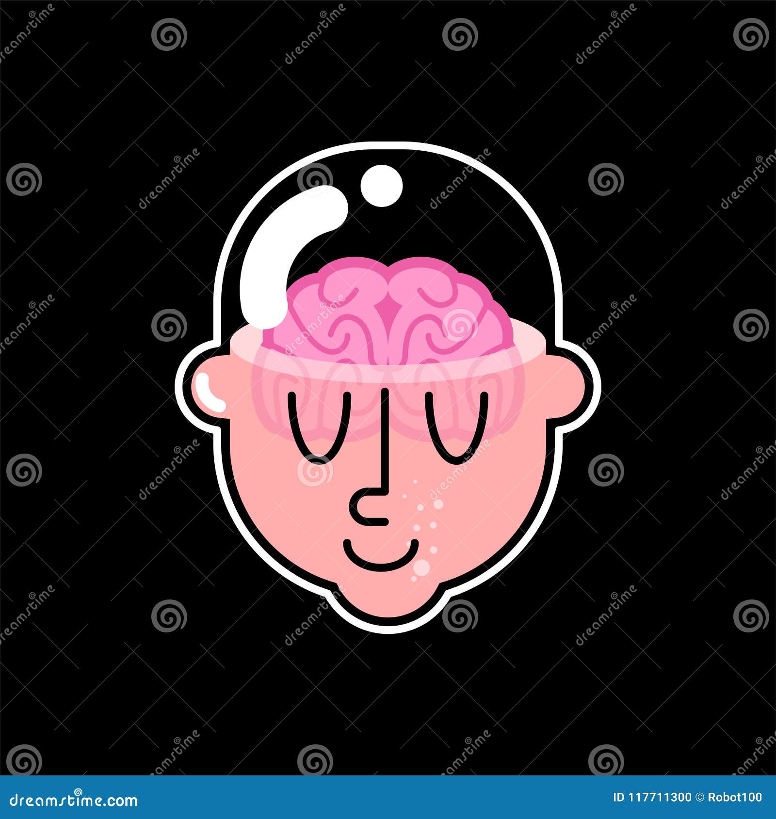 Transparent Head Brain Stock Illustrations – 4,646 Transparent Head ...