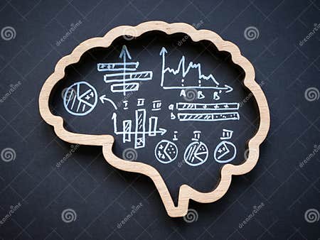 A Brain and Graphs with Calculations Inside As a Symbol of Analytical ...
