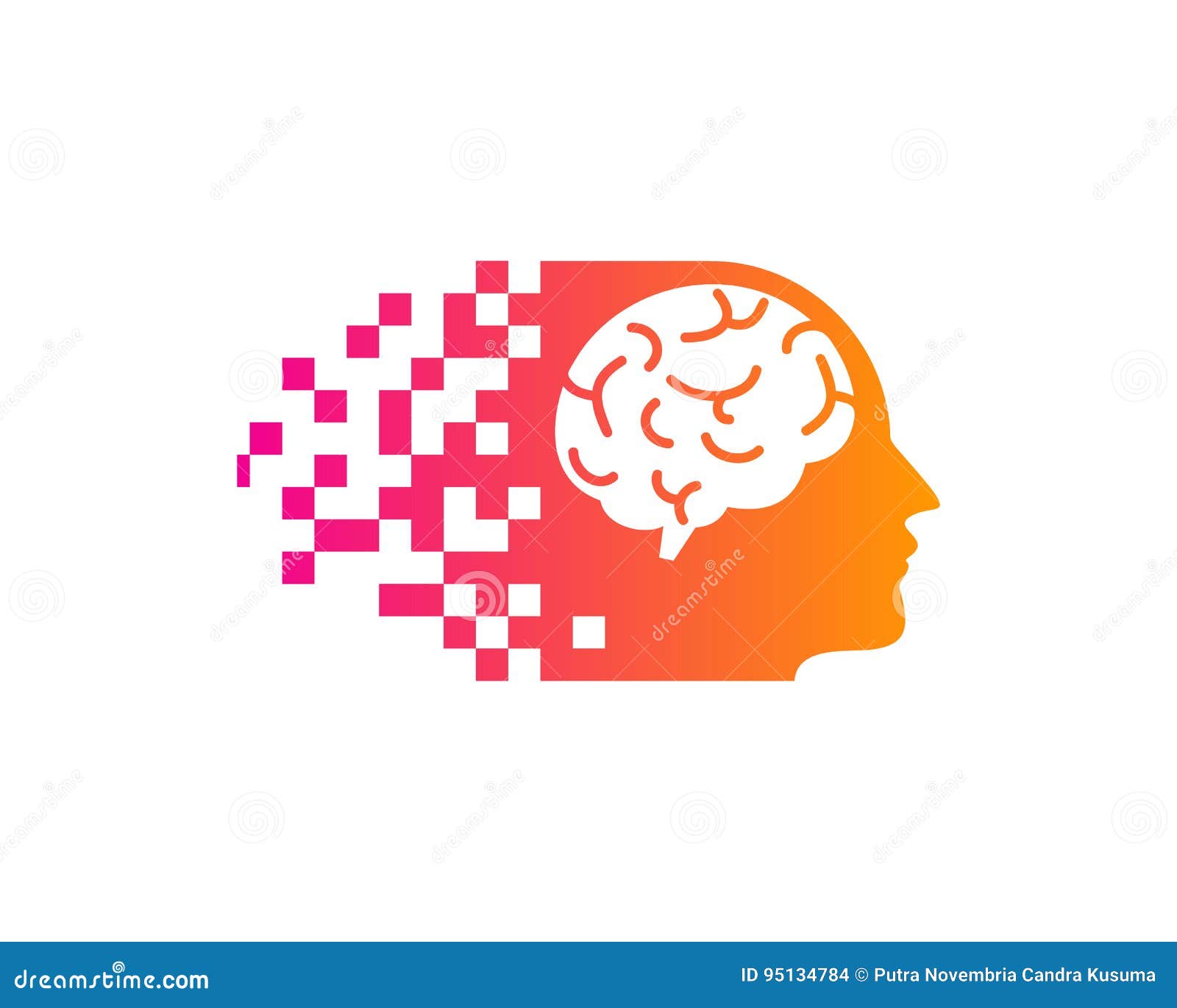 Brain Icon Logo Design Element Stock Vector - Illustration of smart ...