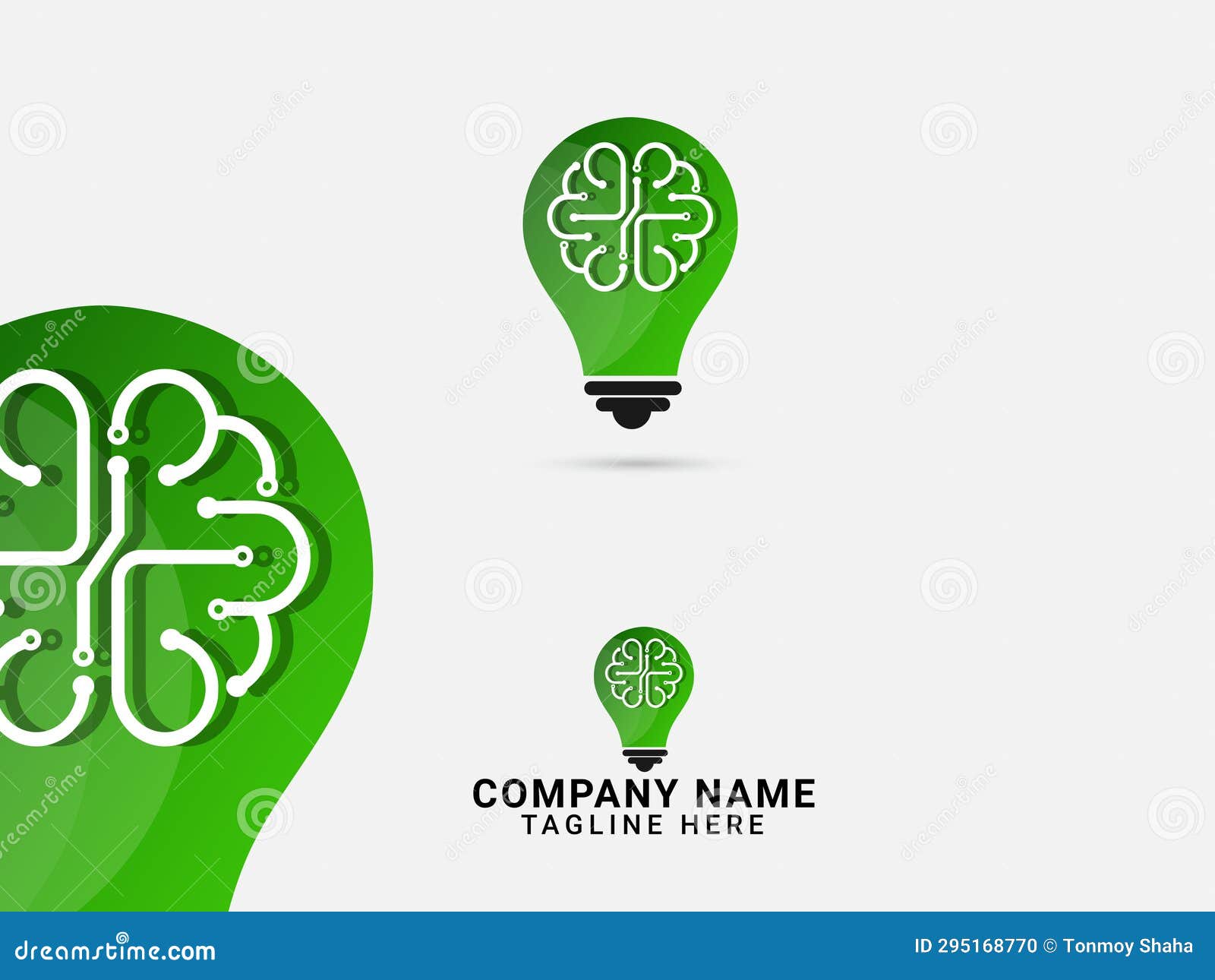 Brain Idea Logo Design. Idea. Bulb Logo with Brain. Business. Brain ...