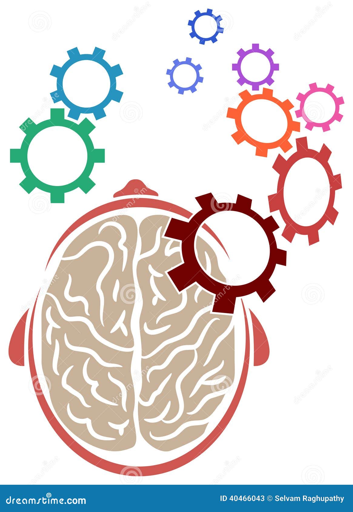 Illustrated Brain Stock Illustrations – 1,386 Illustrated Brain Stock ...