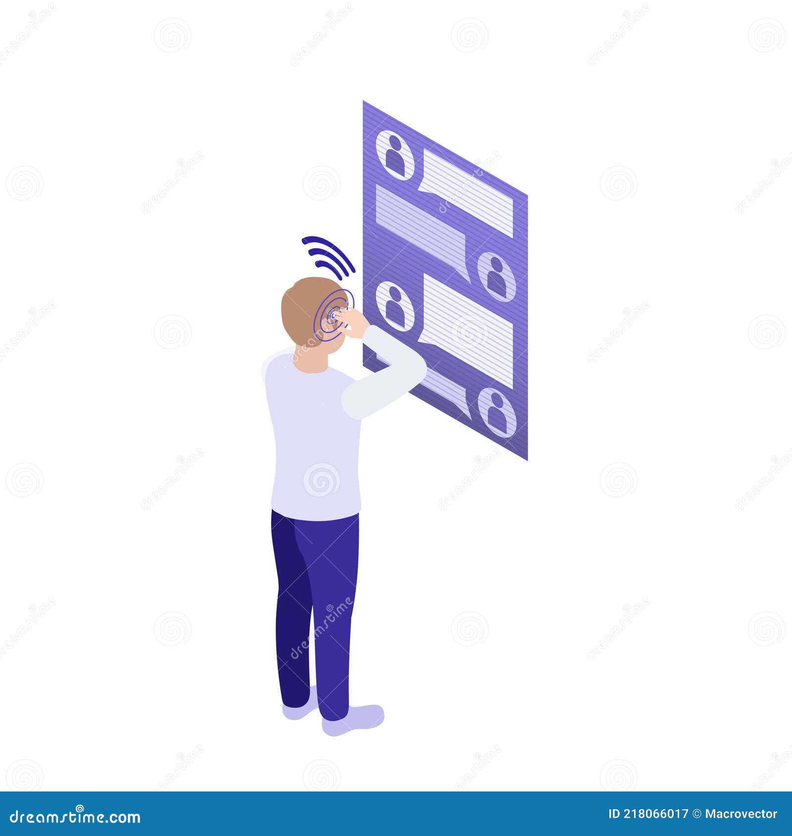 Brain Implant Chip Isolated On White Background. The Future Of Neural ...