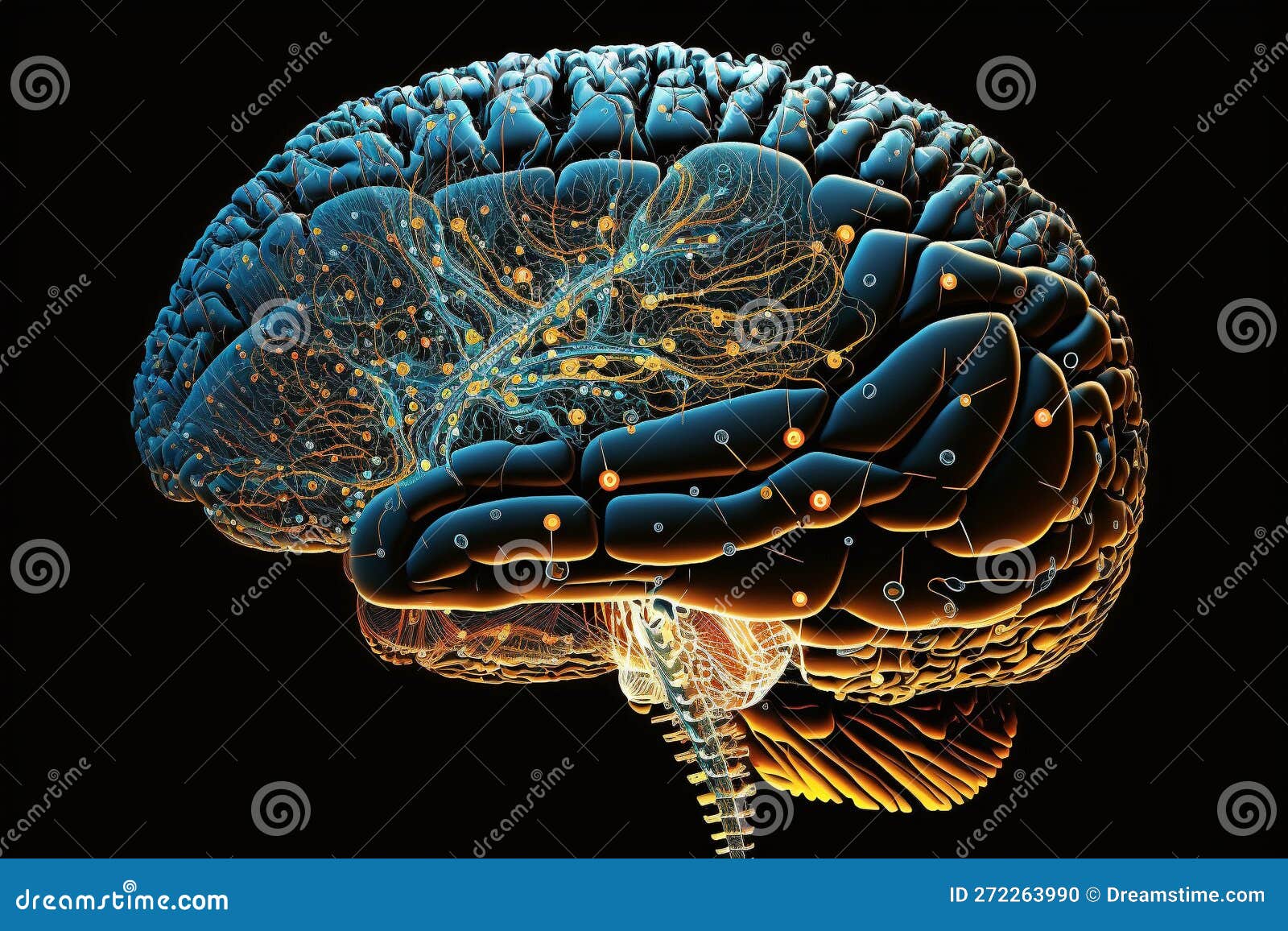 Brain Implanted With Artificial Inteligence Microchips. Ai Brain. Human ... Brain Implanted With Artificial Inteligence Microchips. Ai Brain. Human ...