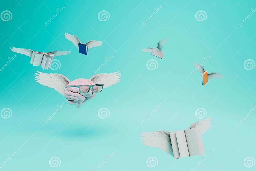 The Brain is Inspired by the Learning Process. a Brain with Wings ...