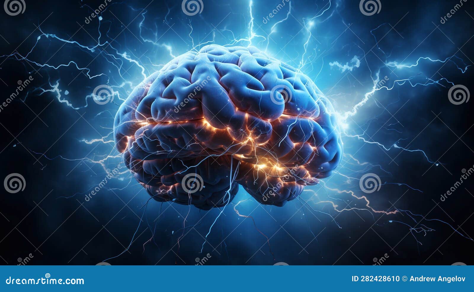 Brain Inter-connected with the Universe - Conceptual Digital Art ...
