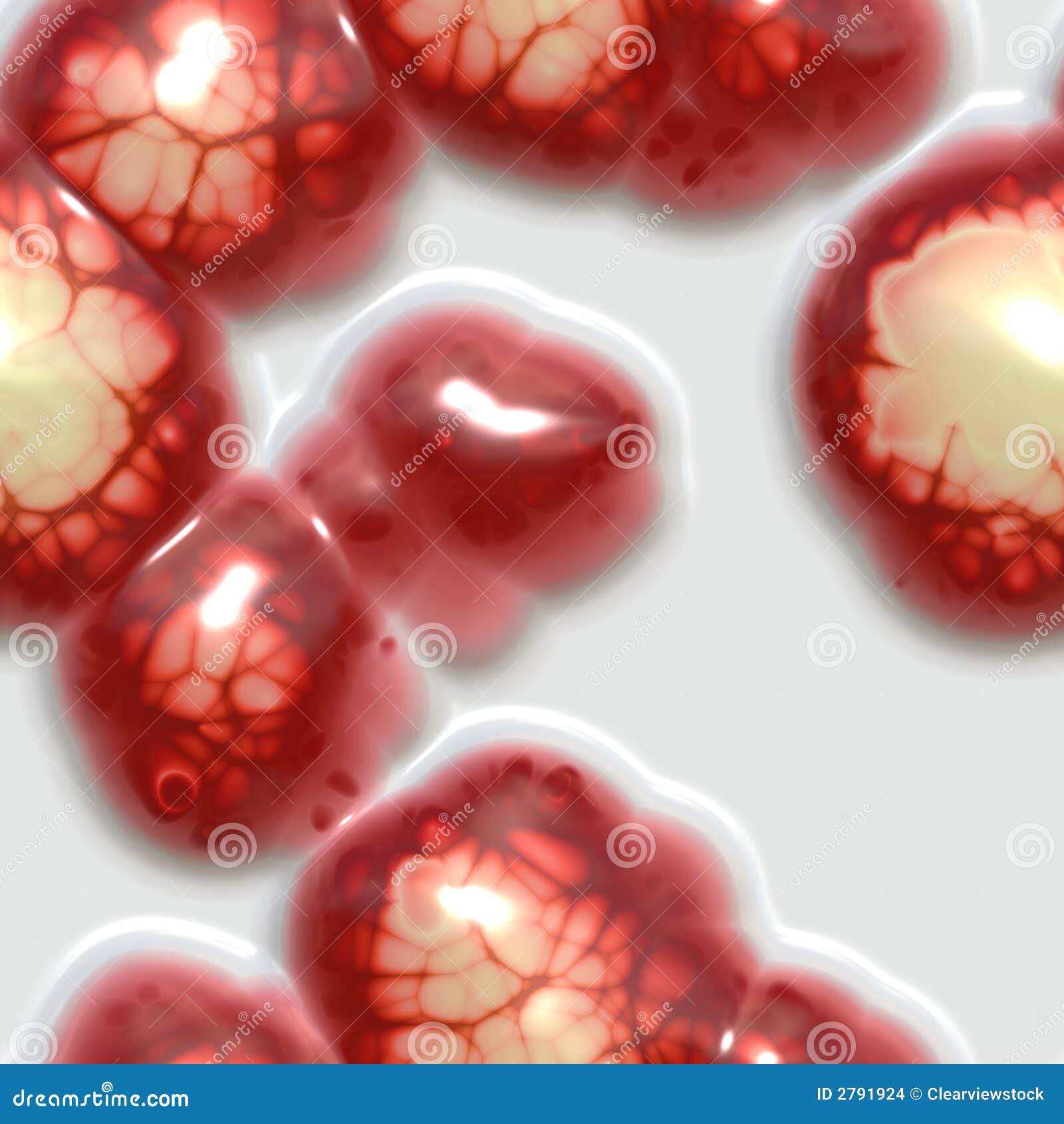 Slime Or Brain Or Maggot Background Royalty-Free Cartoon ...