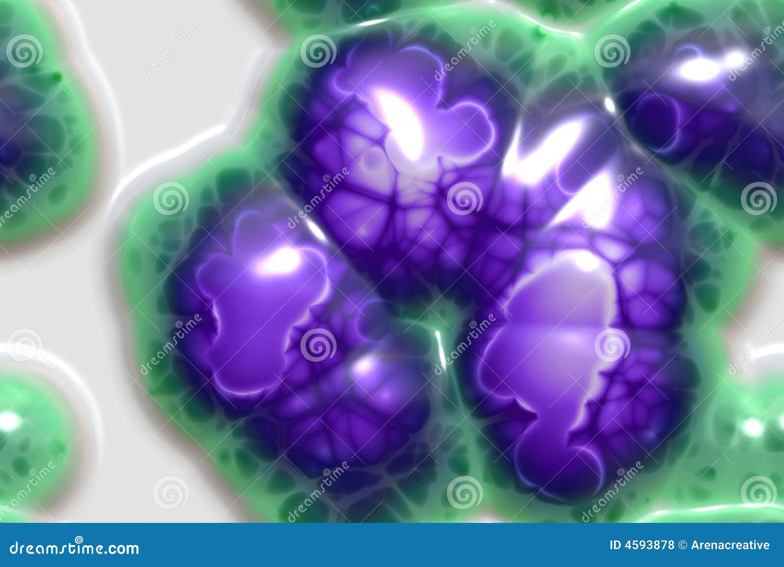 Slime Or Brain Or Maggot Background Royalty-Free Cartoon ...