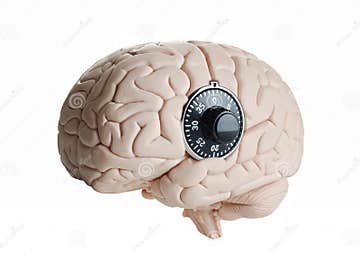 Brain lock stock image. Image of neurology, obsessive - 35761011