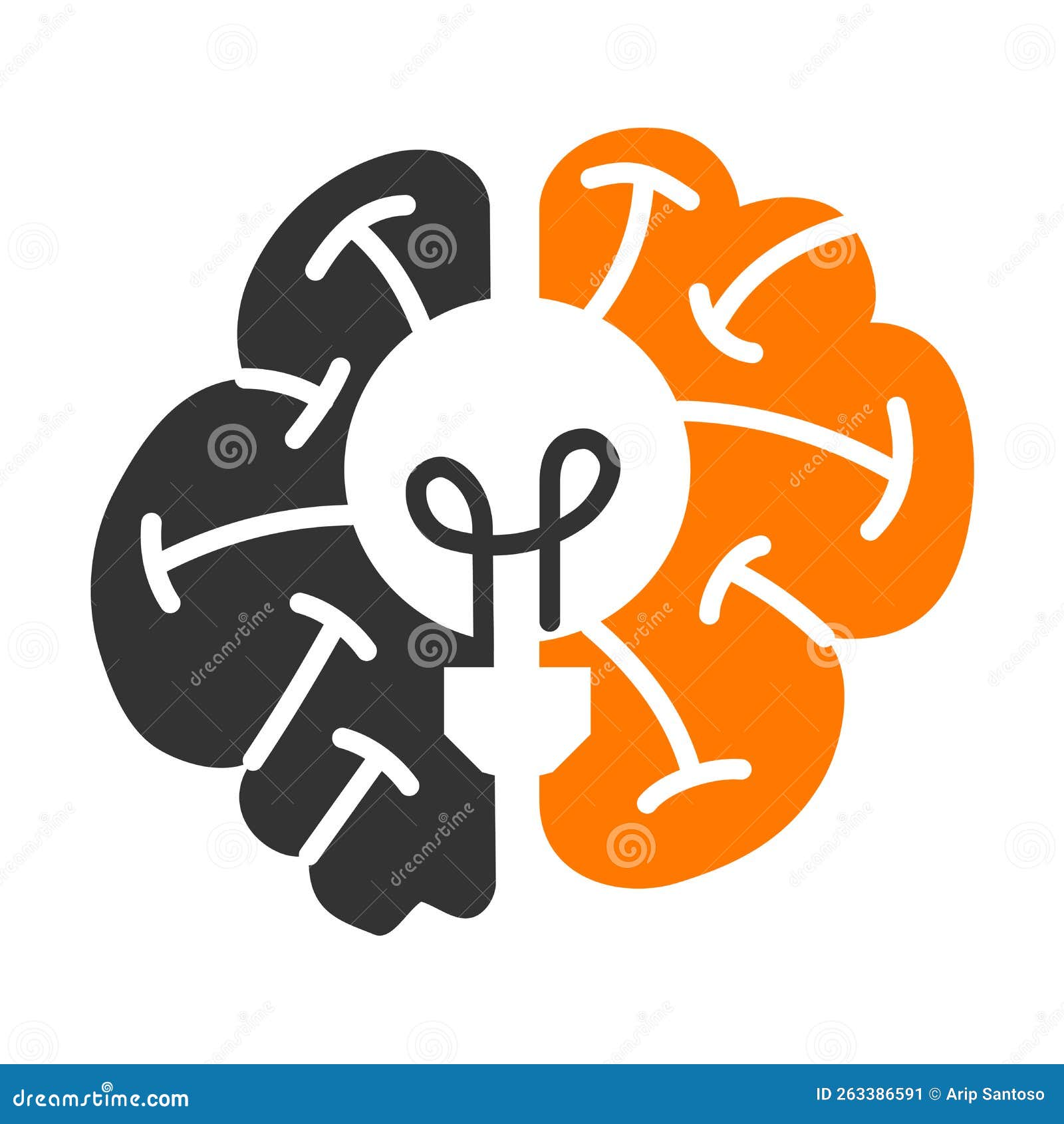 Brain Logo Design Vector Template Icon Illustration Brand Identity ...