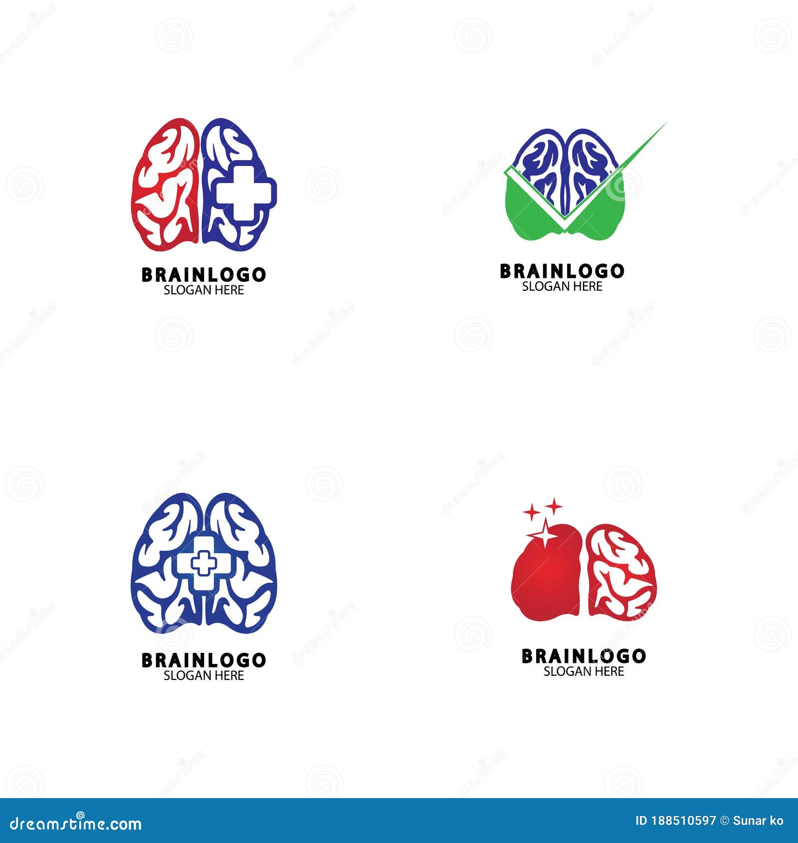 Brain Logo Designs Concept Vector, Health Brain Pulse Logo, Brain Care ...