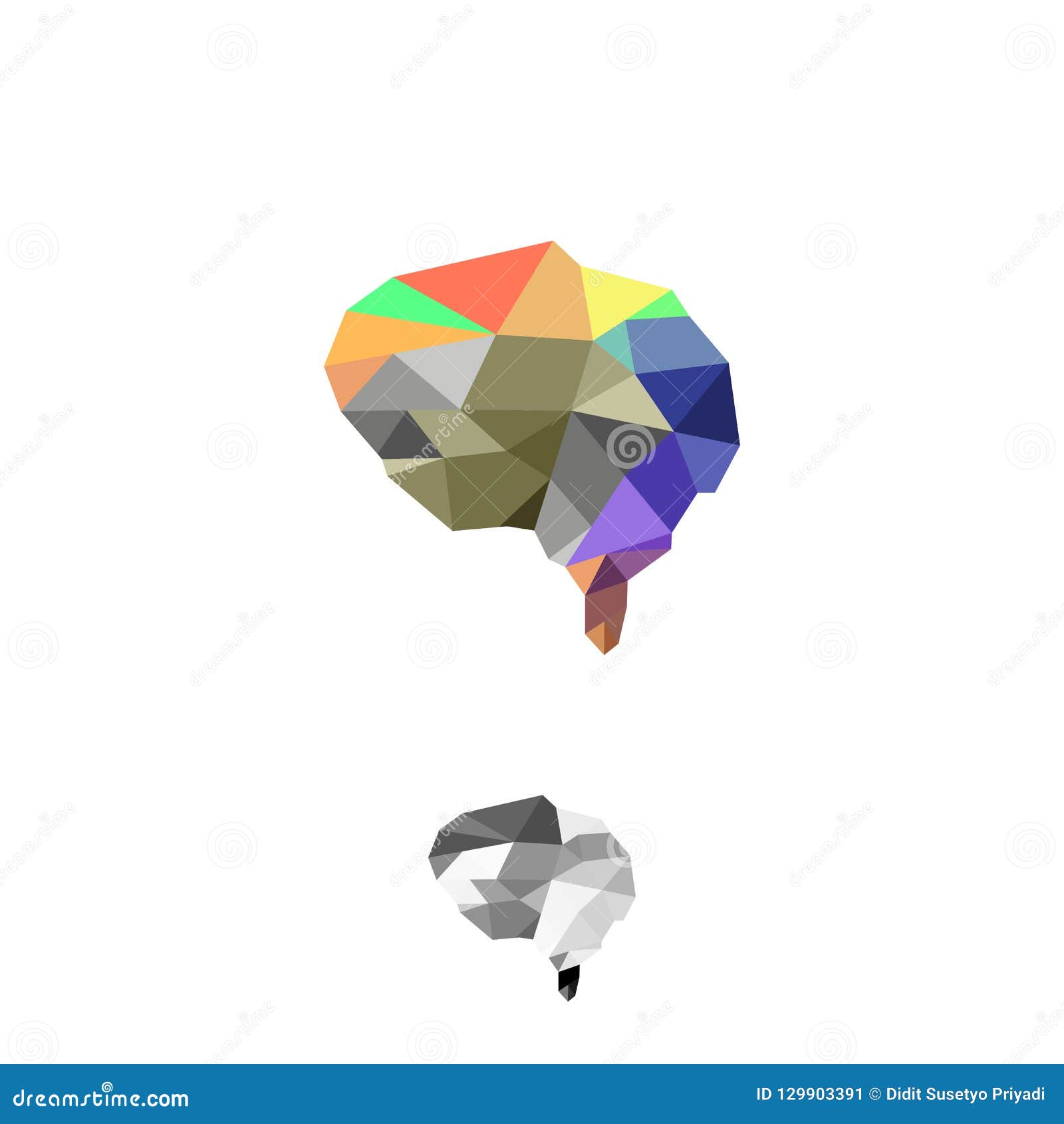 Brain Logo , Exclusive, Modern and Unique Design Stock Vector ...