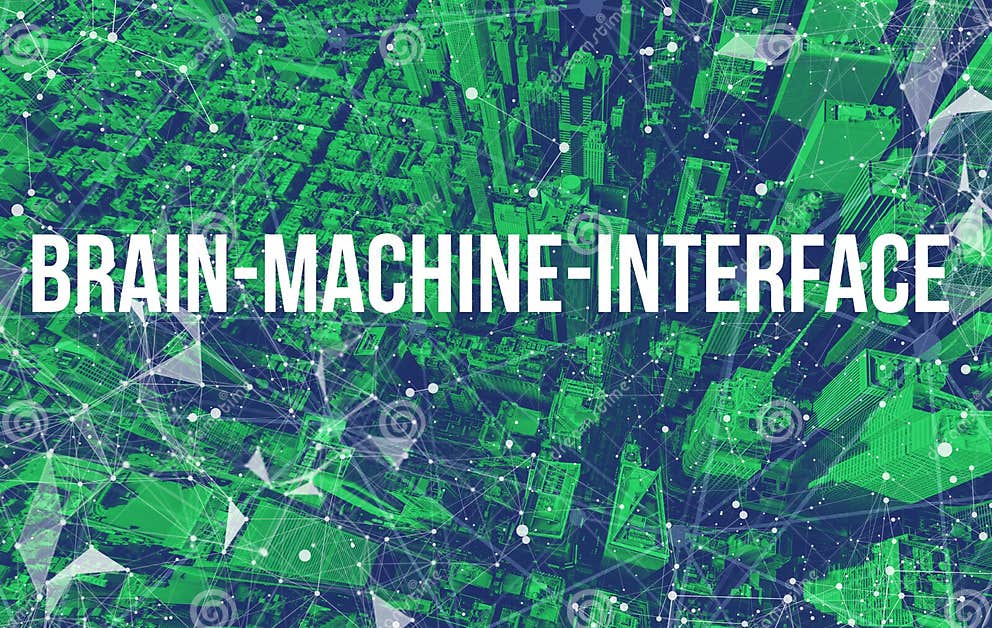 Brain-Machine-Interface Theme with Abstract Network Patterns and ...
