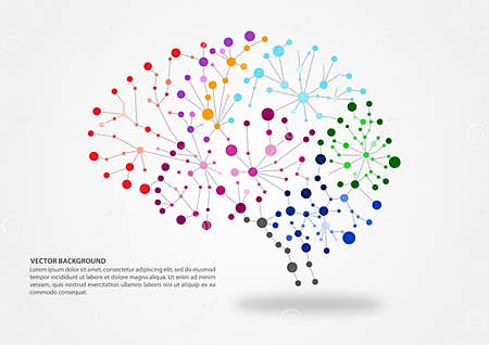 Brain mapping concept stock vector. Illustration of memory - 96649596