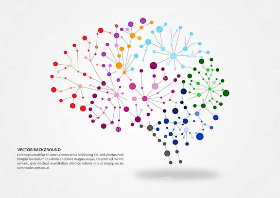 Brain mapping concept stock vector. Illustration of memory - 96649596
