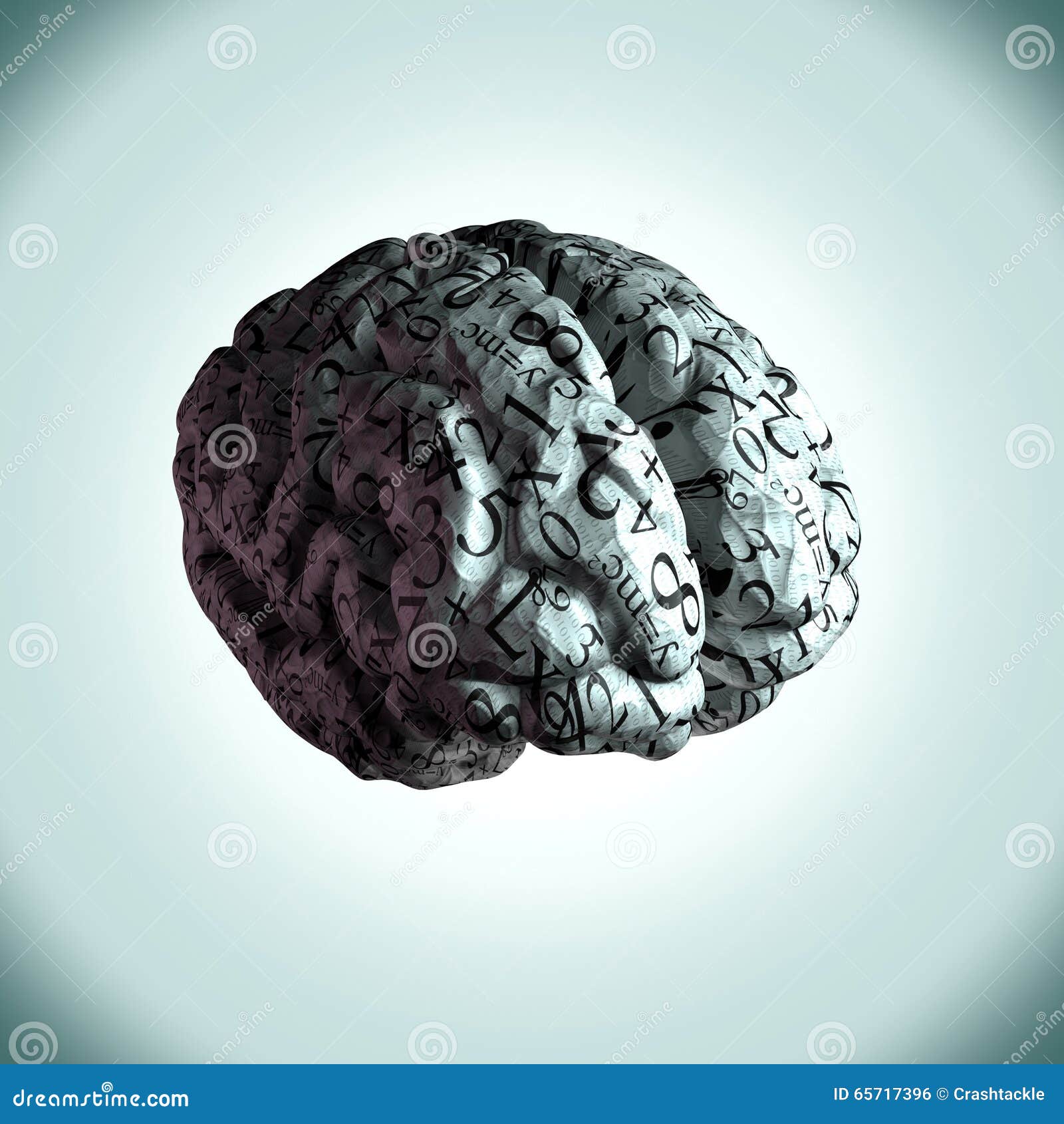 The Brain of a Mathematical Genius, Equations Mapped To the Brain ...