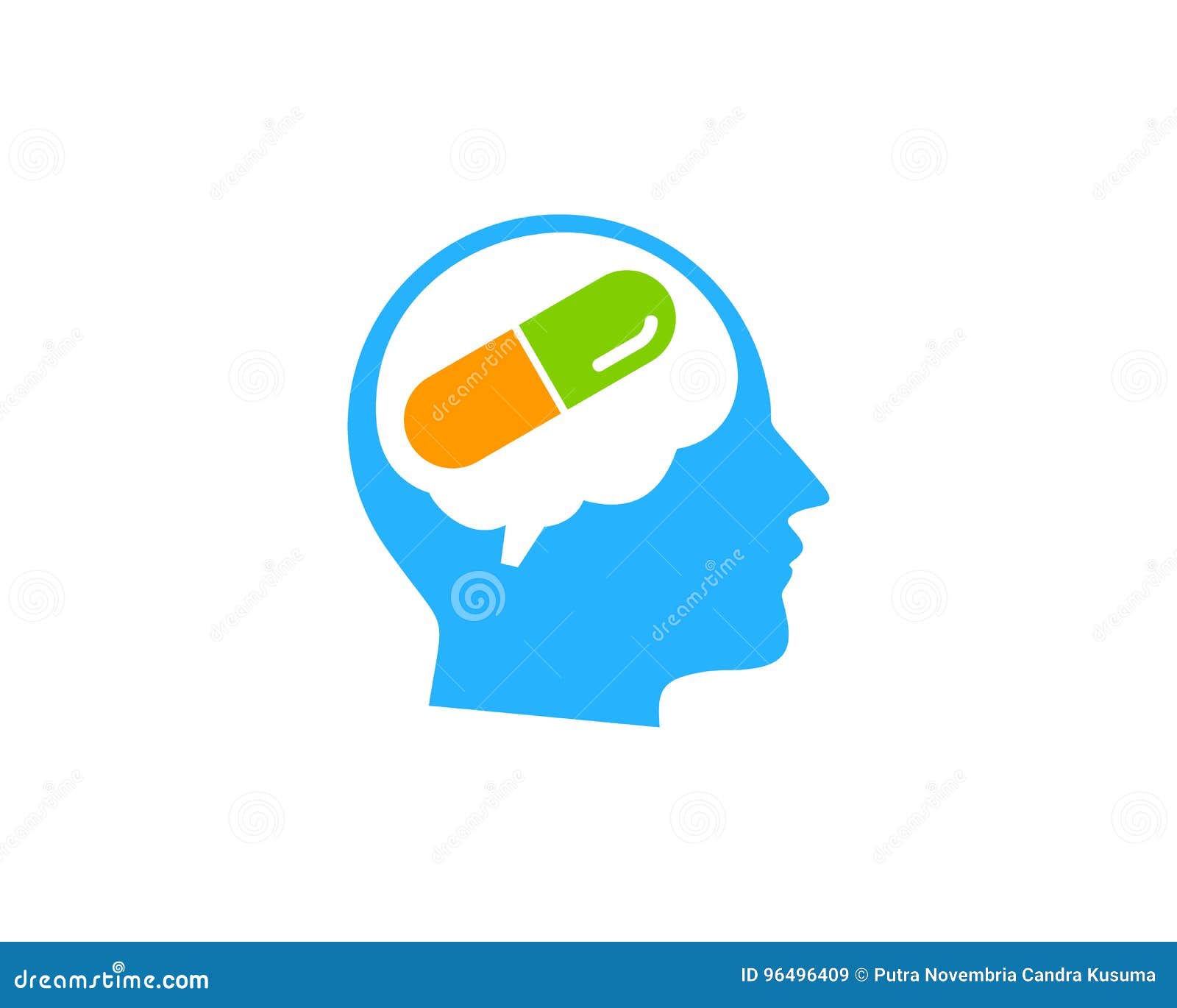 Brain Medicine Icon Logo Design Element Stock Vector - Illustration of ...