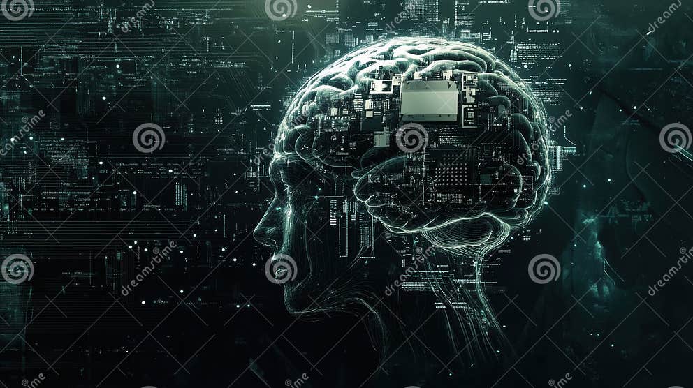 A Brain Merges Seamlessly with Artificial Intelligence Features Like ...