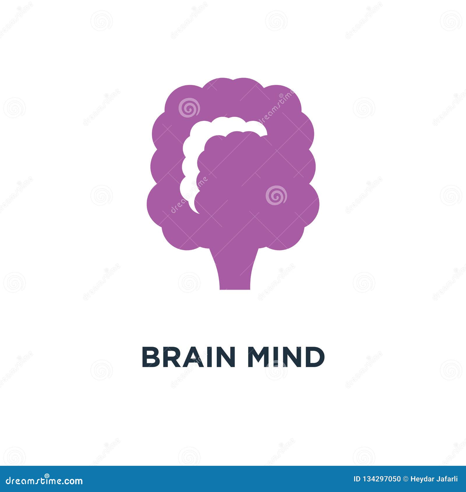 Brain Mind Icon. Creative Mind , Idea Concept Concept Symbol Des Stock ...