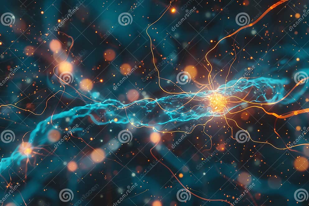 Brain and Nerve Cells Electrical Pulses Neurons Electrical Pulses ...