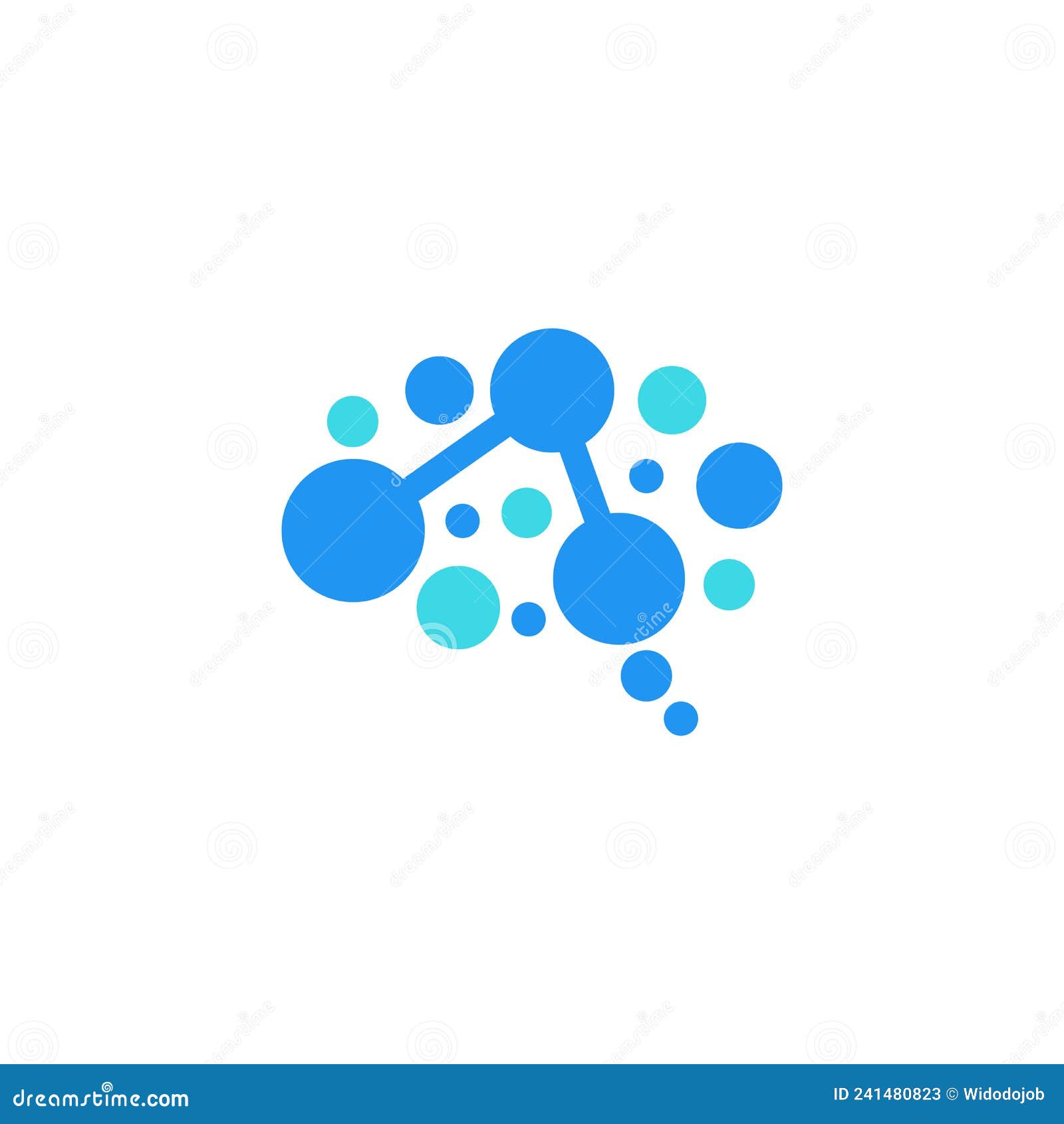 Brain Neuron Logo Design Vector Stock Vector - Illustration of icon ...