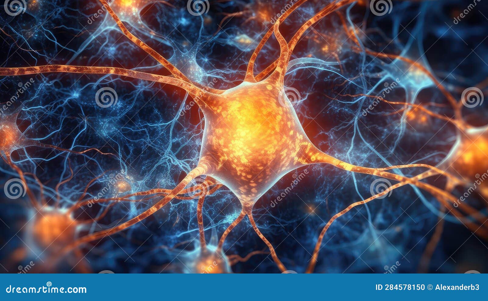 Brain Neurons Unveiled Explore The Intricacies Of The Human Mind In A Captivating Image Stock