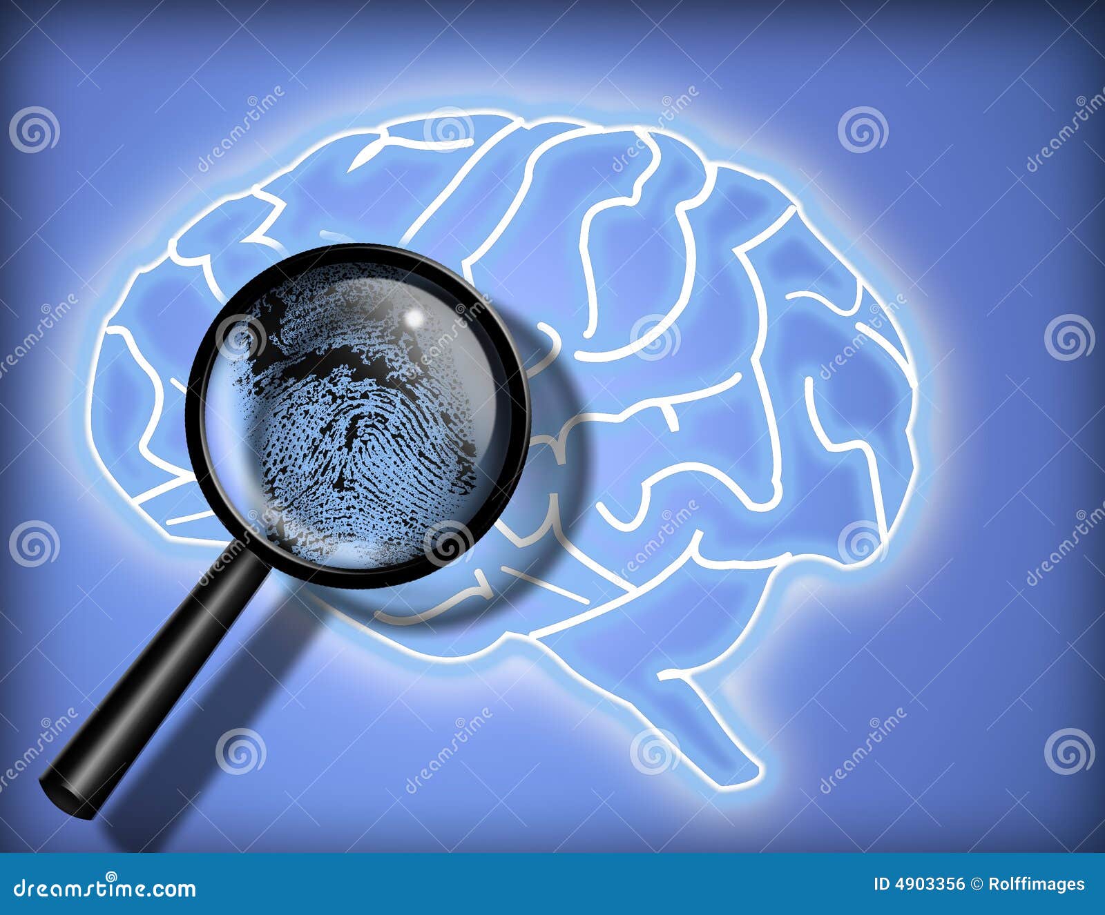 Brain - Personality - Identity Stock Illustration - Illustration of ...