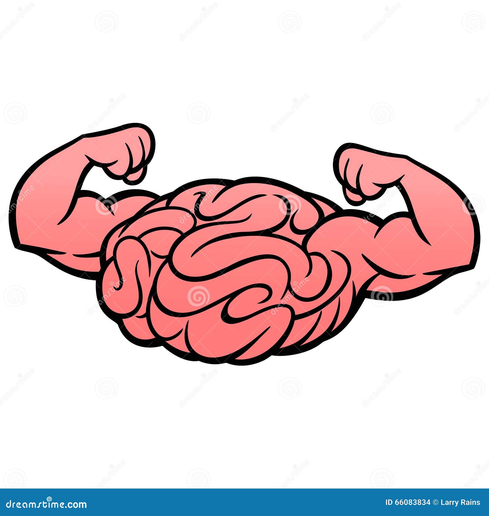 Brain Power Icon stock vector. Illustration of success - 66083834