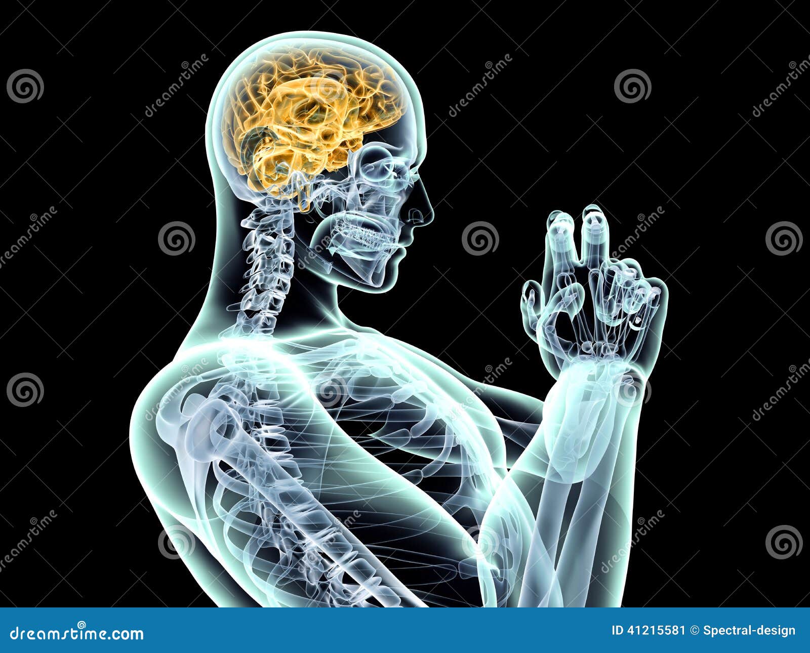Brain Power stock illustration. Illustration of diagnose - 41215581