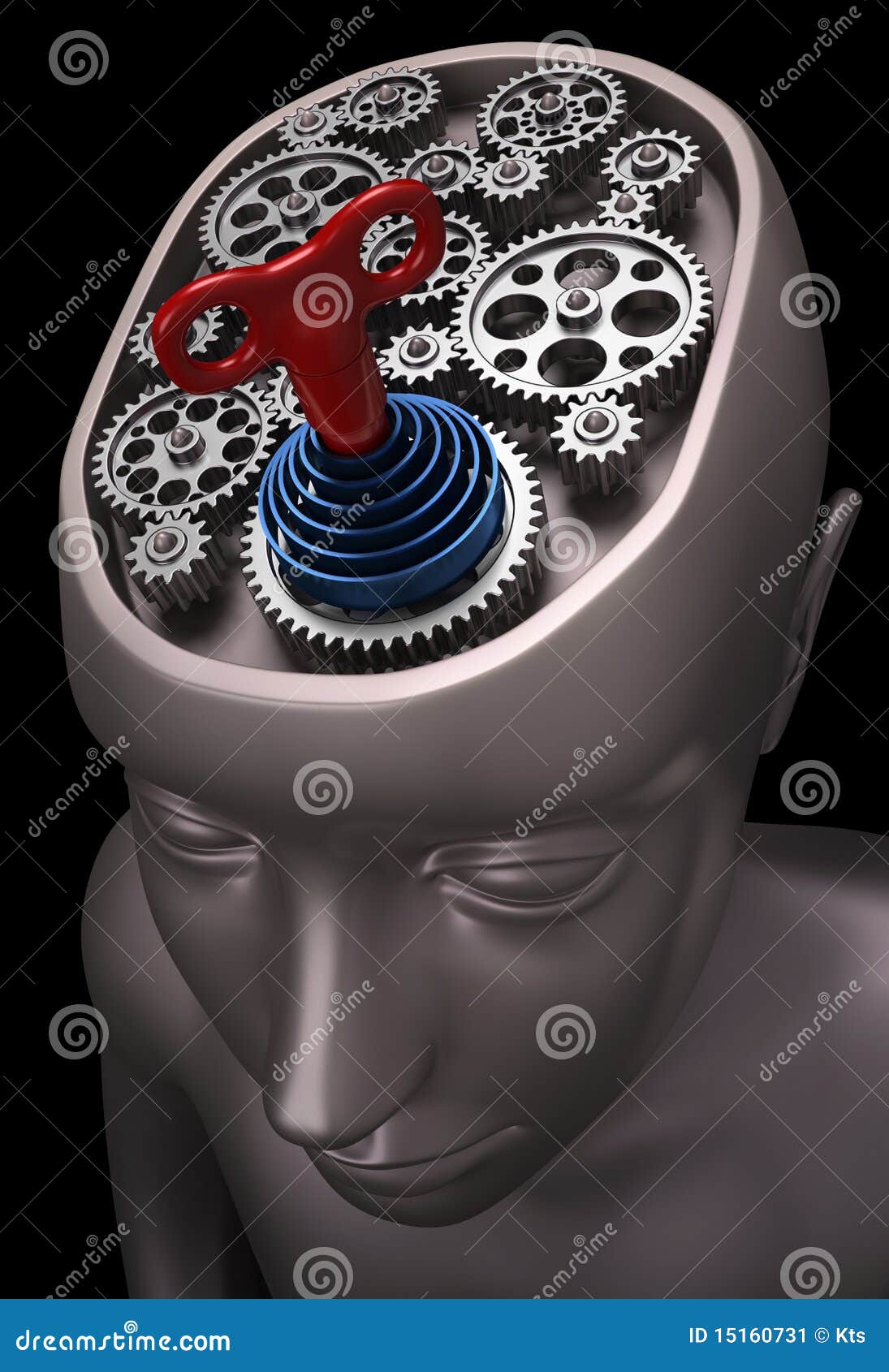 Brain Powered Rope stock illustration. Illustration of mechanism - 15160731