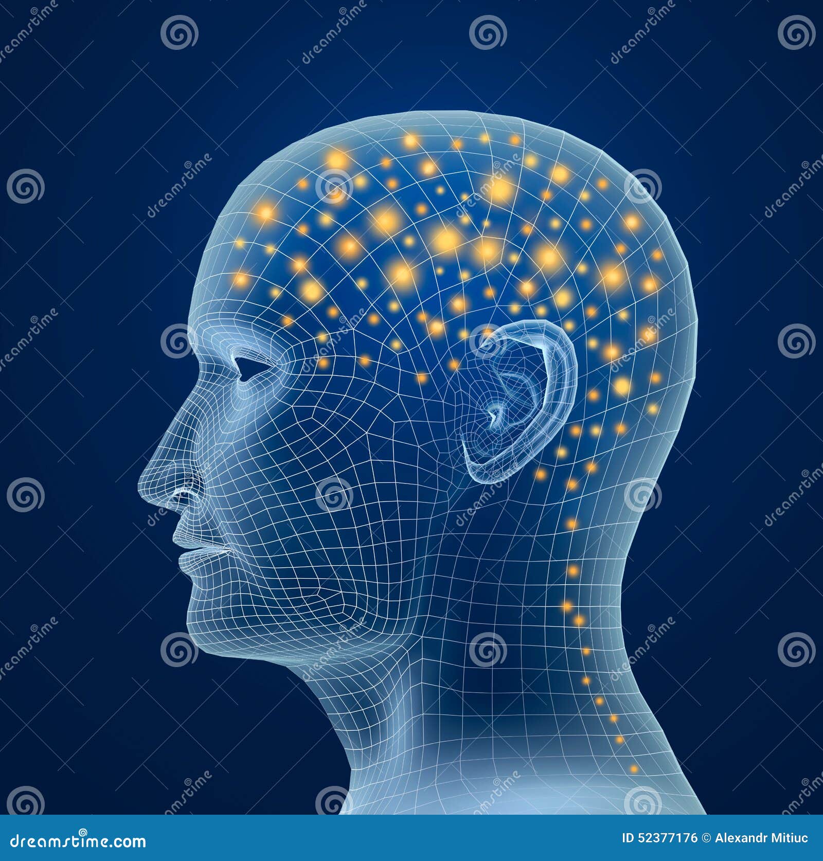 Brain, and Pulses. Process of Human Thinking Stock Illustration ... Brain, and Pulses. Process of Human Thinking Stock Illustration ...