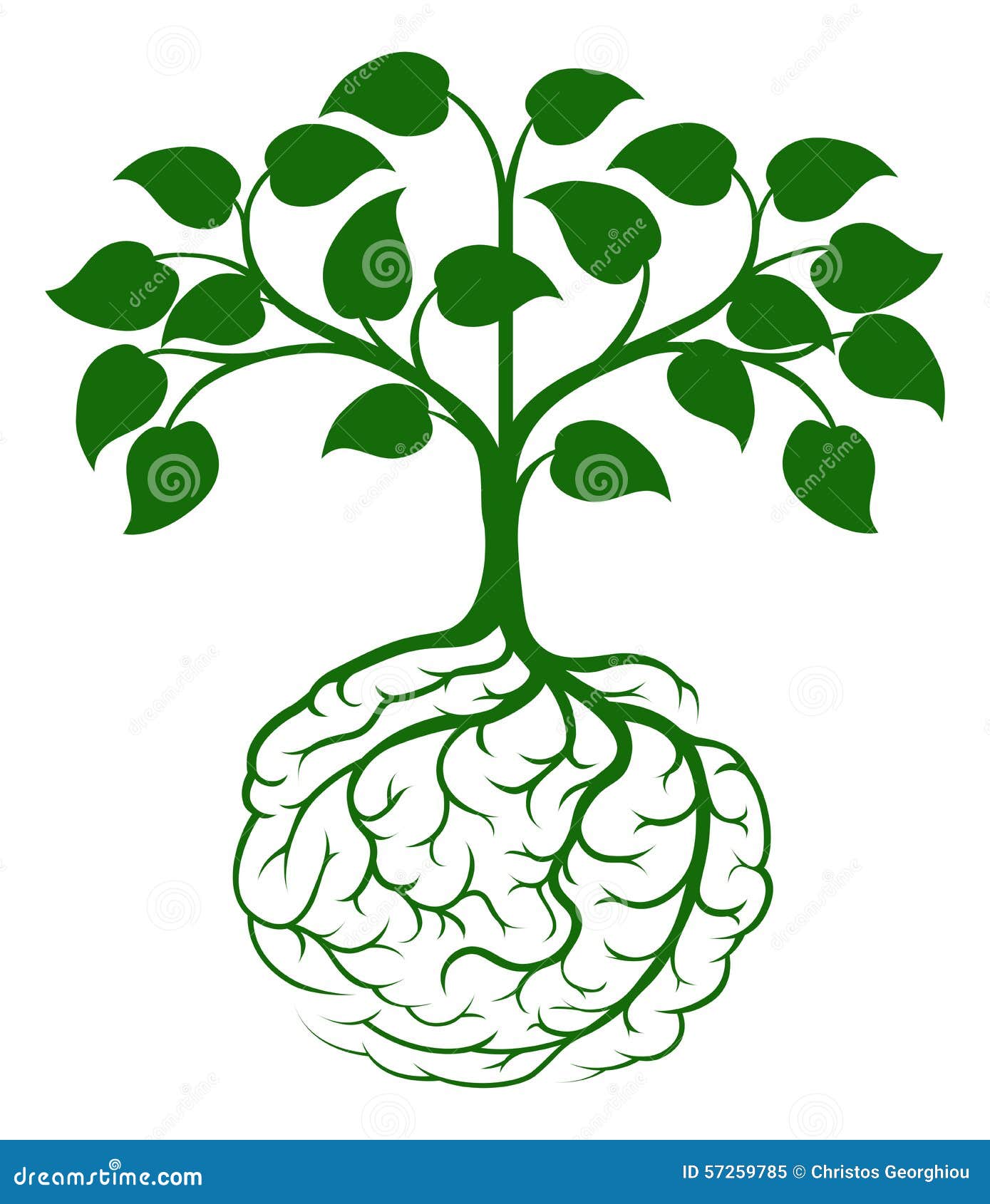 Brain Tree Logo Vector Illustration | CartoonDealer.com #115848850 Brain Tree Logo Vector Illustration | CartoonDealer.com #115848850