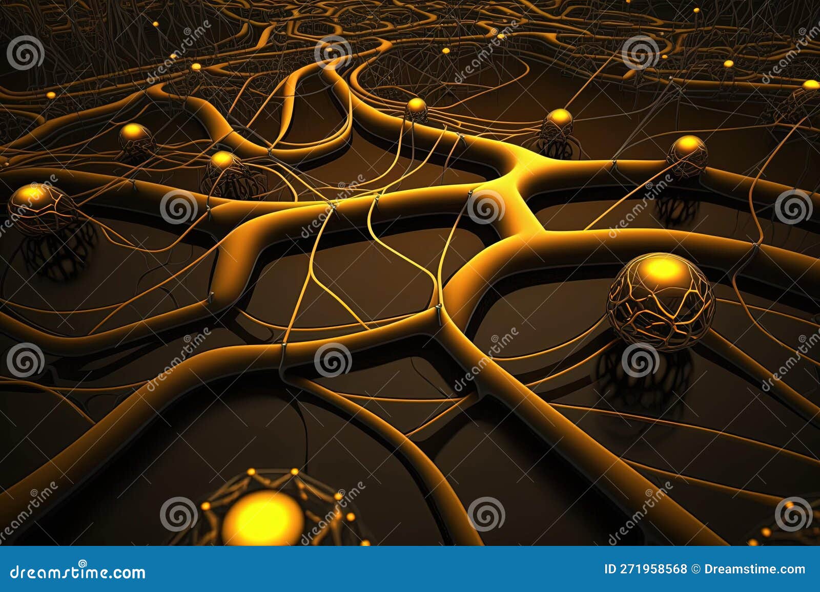 Map Neuronal Connections: Revealing Patterns And New Neurons. Stock ...